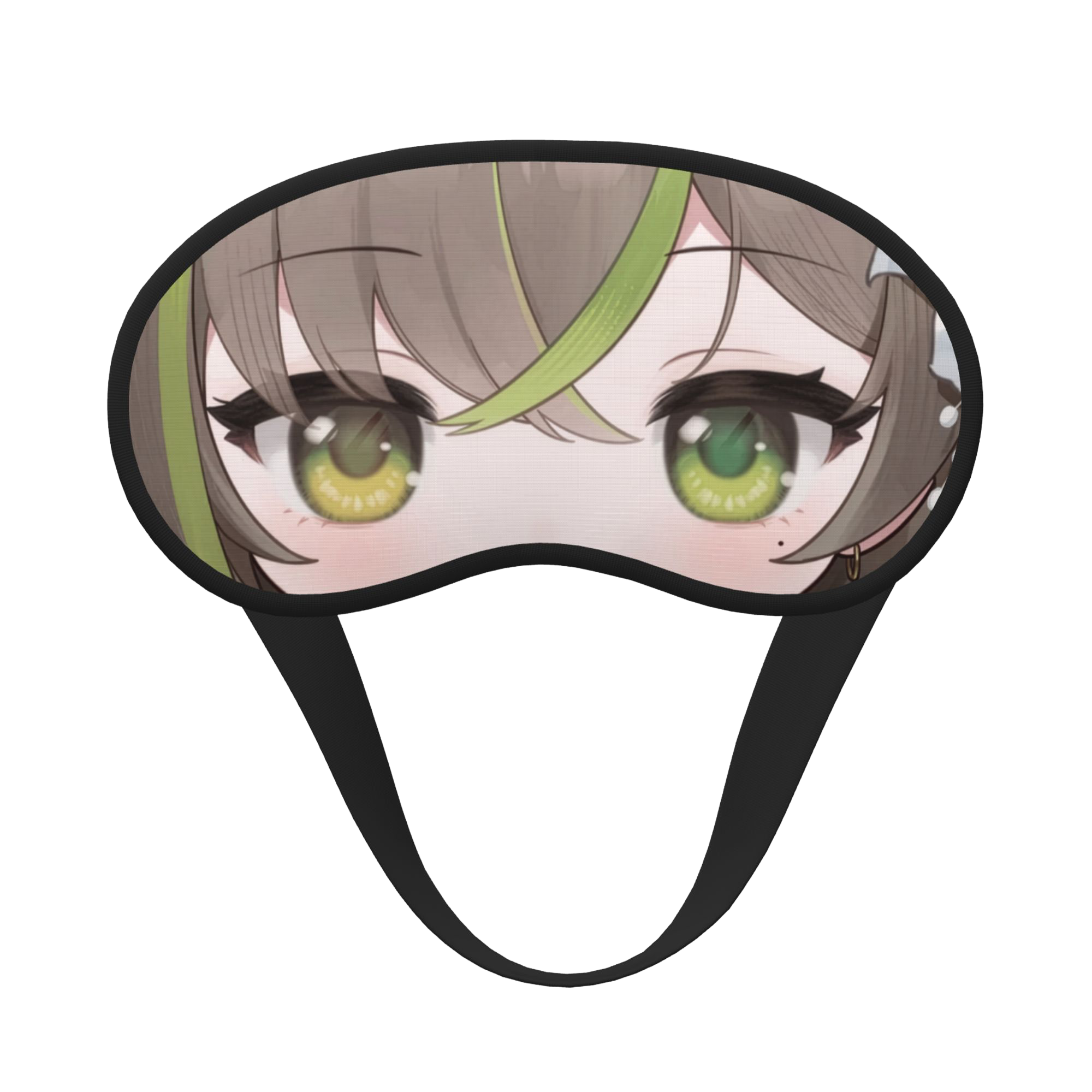 Milky Green White Battle Suit Chibi Ver. Eye Mask – Subspace Shop 亚空间商店